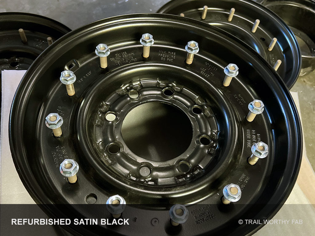 12 Bolt H1 Military Hummer Wheel – Double Bead Lock (Used) – Trail ...